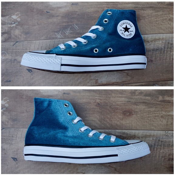 Converse | Shoes | New Converse All Star Chuck Taylor Hi Top Velvet ...